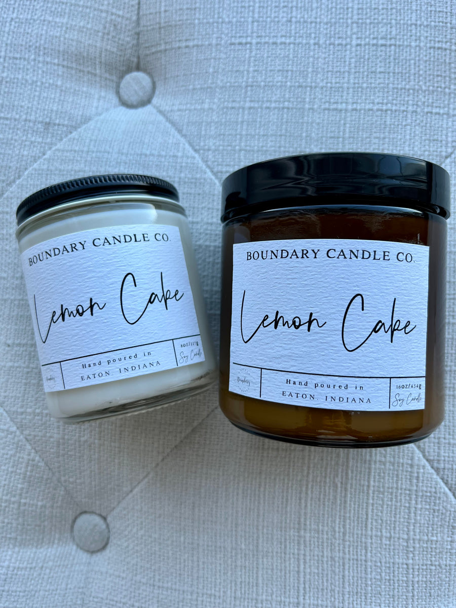 Lemon Cake – Boundary Candle Company